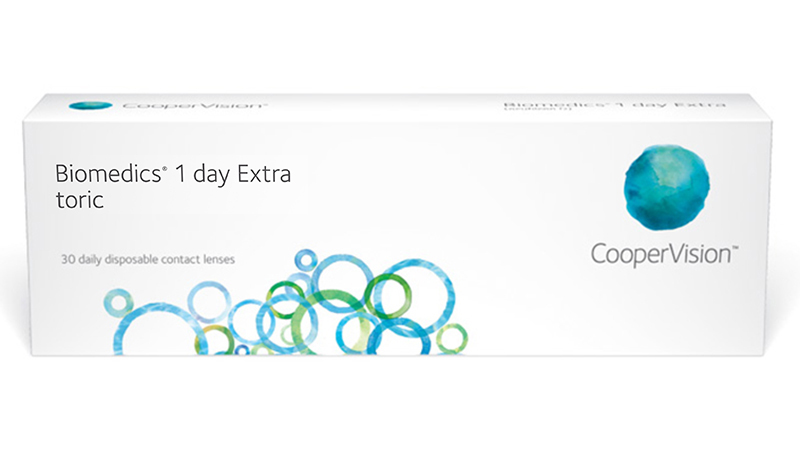 Blister Biomedics 1 Day Extra Toric Coopervision | www.novaquia.com